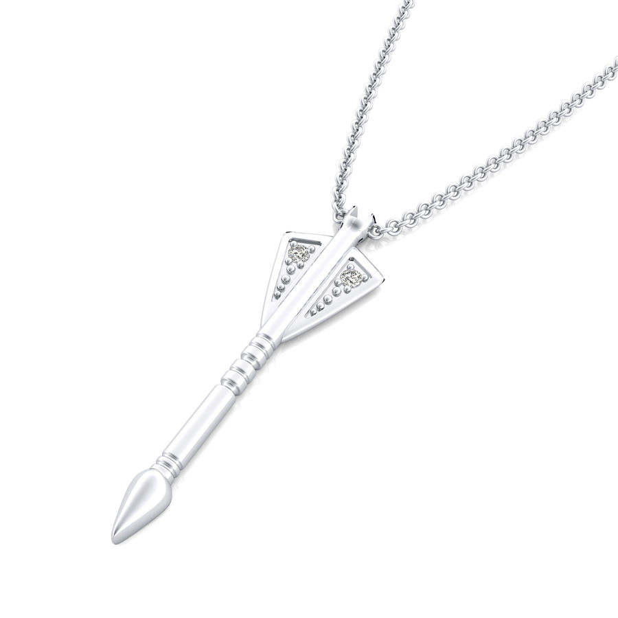 Arrow Pendant - Edwin Novel Jewelry Design