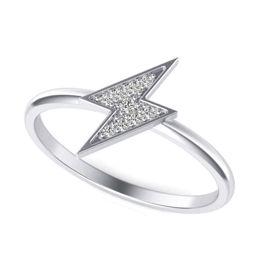 Lightning Ring - Edwin Novel Jewelry Design