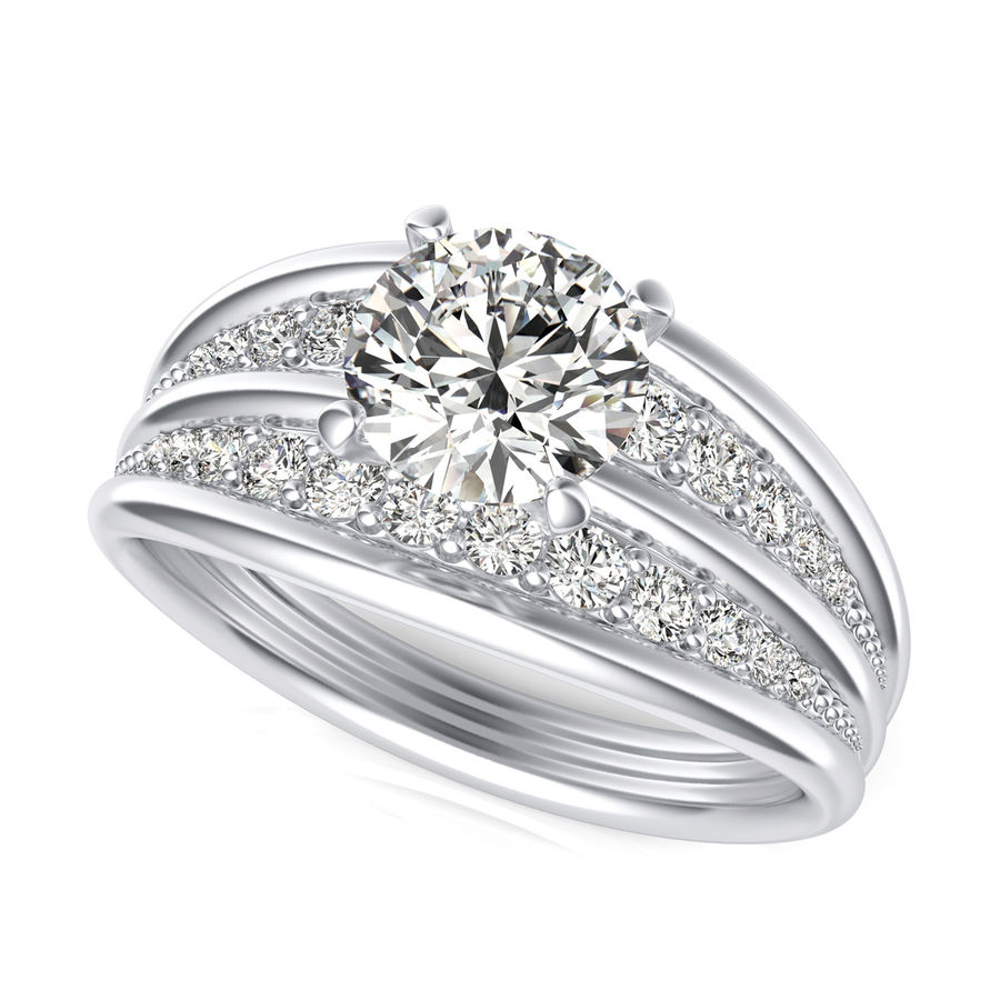 Engagement Ring - Edwin Novel Jewelry Design